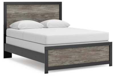 Click here for Jonnifer Queen Panel Bed  Black/Gray prices