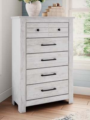 Click here for Fenderport 5 Drawer Chest of Drawers  Whitewash prices