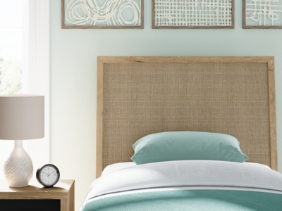 Click here for Cielden Twin Panel Headboard  Two-tone prices