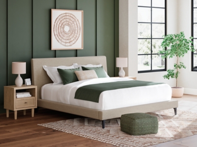 Click here for Cielden California King Upholstered Bed with Roll... prices