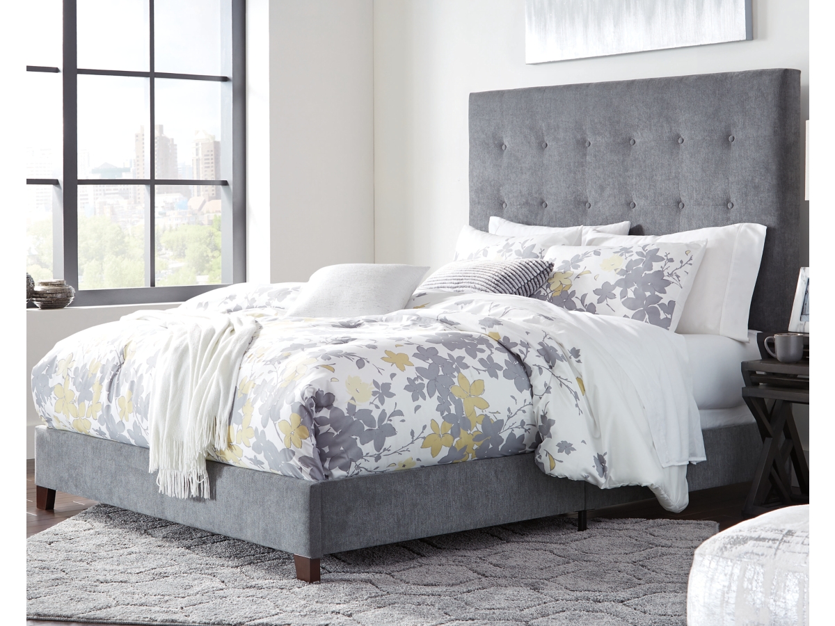 Ashley dolante king bed store