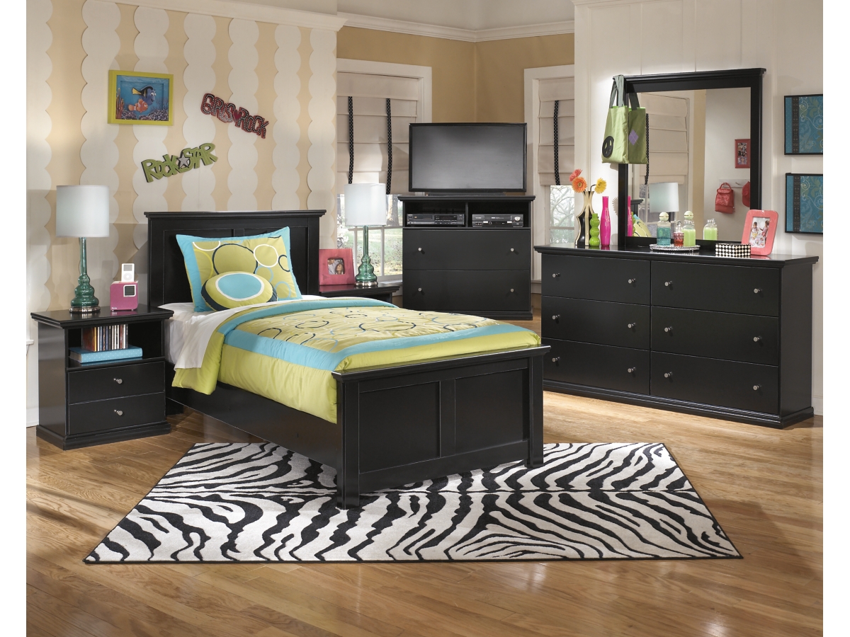 Ashley furniture black dresser store