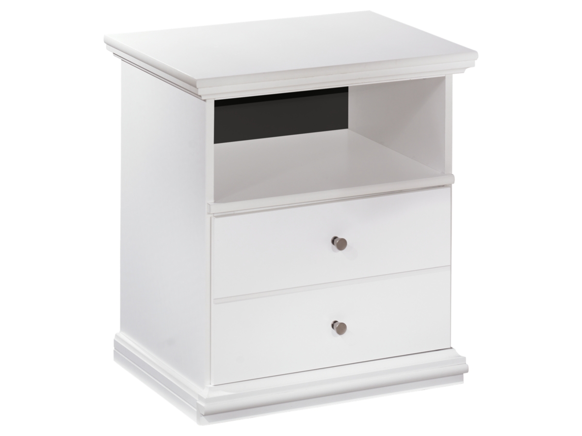 White nightstand ashley furniture store