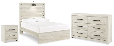 Click here for Cambeck Full Panel Bed with Dresser and Nightstand... prices