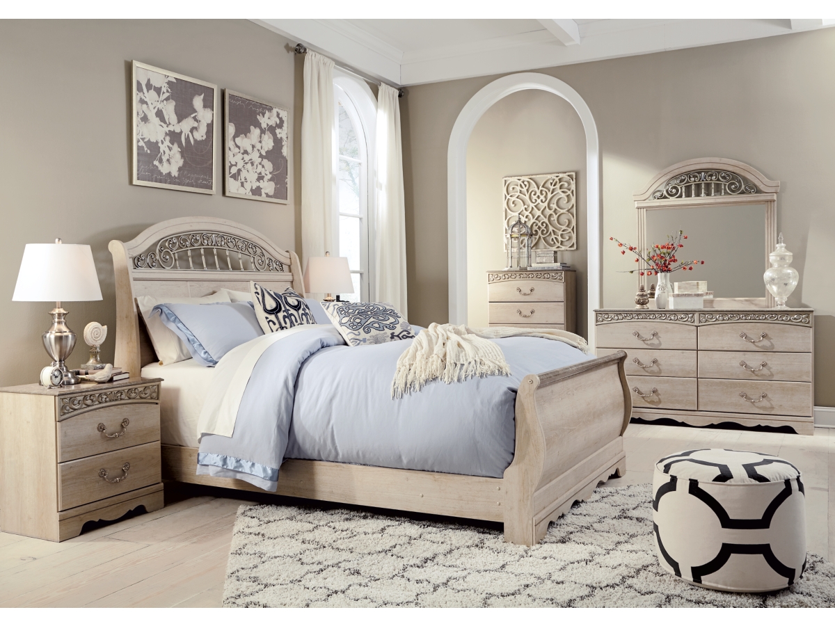 Catalina Queen Sleigh Bed Ashley