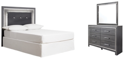 Click here for Lodanna Full Upholstered Panel Headboard Bed with... prices