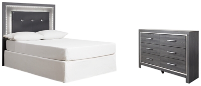 Click here for Lodanna Full Upholstered Panel Headboard Bed with... prices