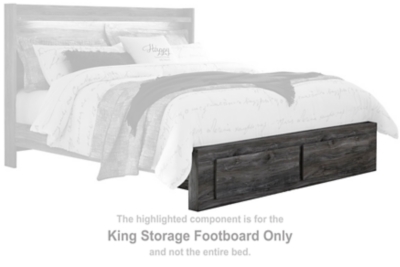 Baystorm King Storage Footboard | Ashley