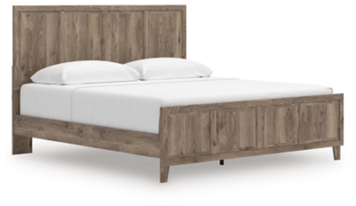 Click here for Keithland King Panel Bed  Brown prices
