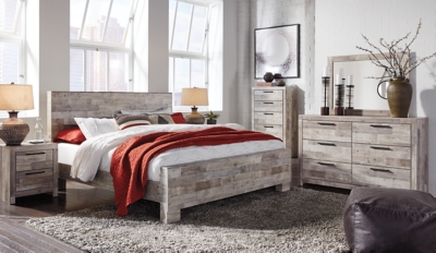 Effie King Panel Bed