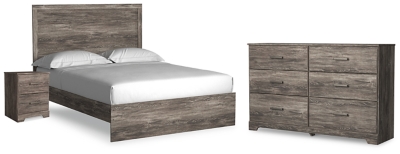 Click here for Ralinksi Queen Panel Bed with Dresser and Nightsta... prices