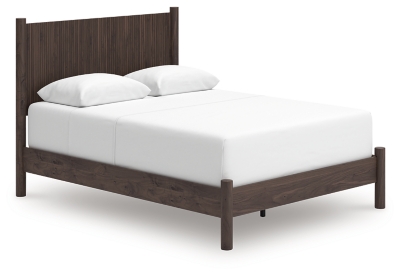 Click here for Cadmori Queen Panel Bed  Brown prices