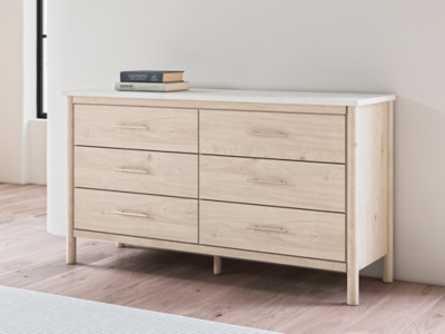 Click here for Cadmori 6 Drawer Dresser  Two-tone prices