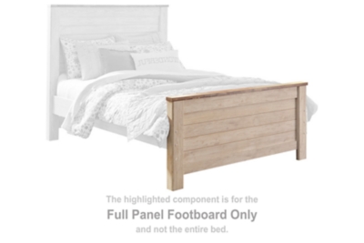 Willowton Full Panel Footboard | Ashley