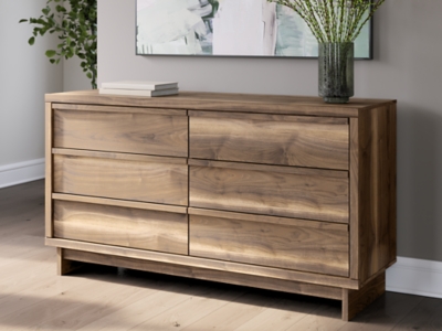 Click here for Zadilyn 62 6 Drawer Dresser  Brown prices