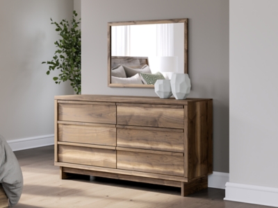 Click here for Zadilyn 6 Drawer Dresser and Mirror  Brown prices
