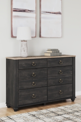 Nanforth 6 Drawer Dresser | Ashley