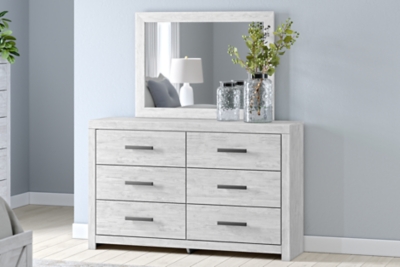 Click here for Cayboni 6 Drawer Dresser and Mirror  Whitewash prices