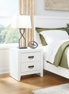 Click here for Binterglen 23 2 Drawer Nightstand  White prices