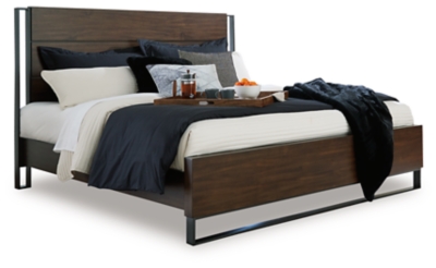 Click here for Zumbado Queen Panel Bed  Brown prices