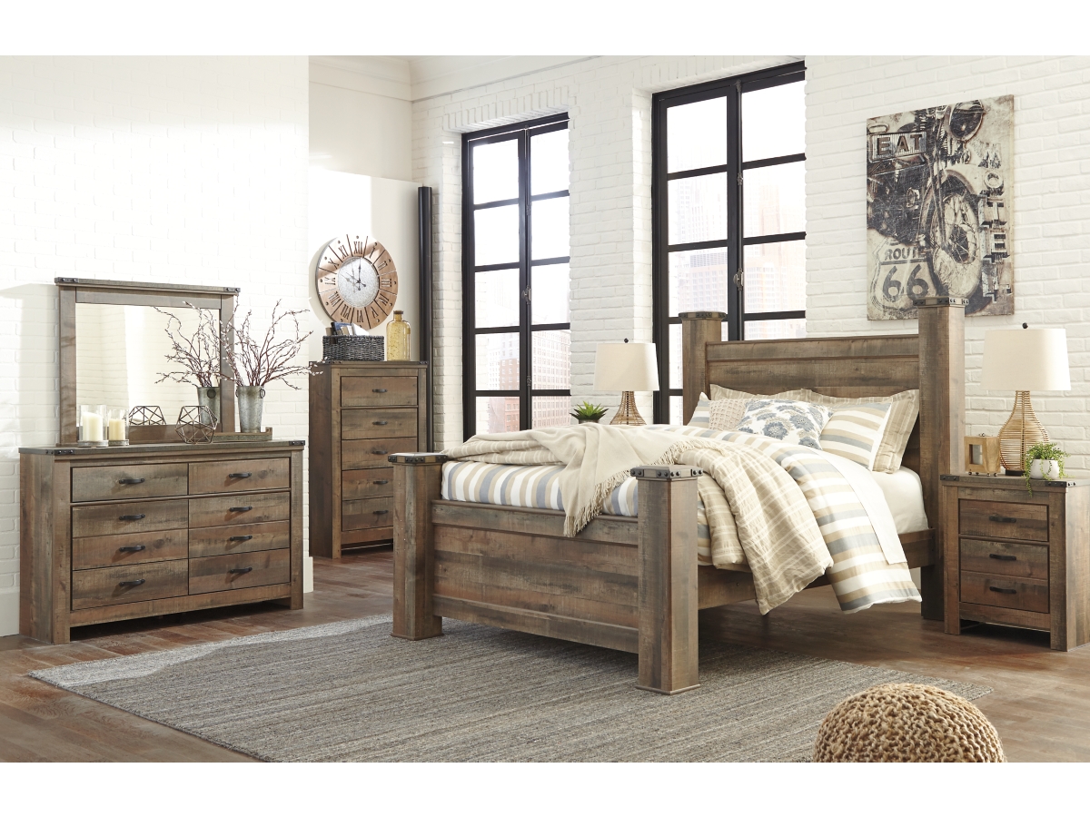 Ashley annifern poster queen bed store