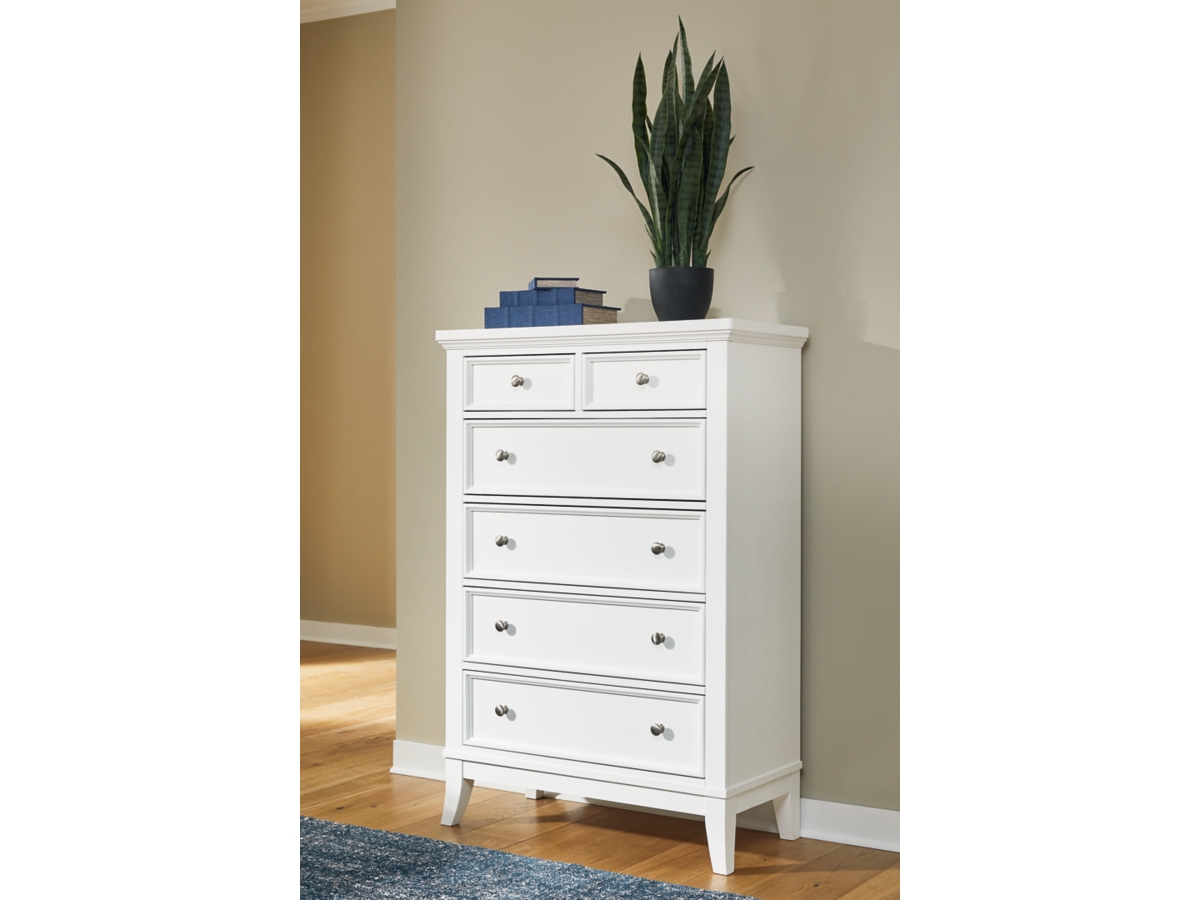 White chest of drawers ashley furniture store