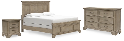 Click here for Vallardia Queen Panel Bed with Dresser and Nightst... prices