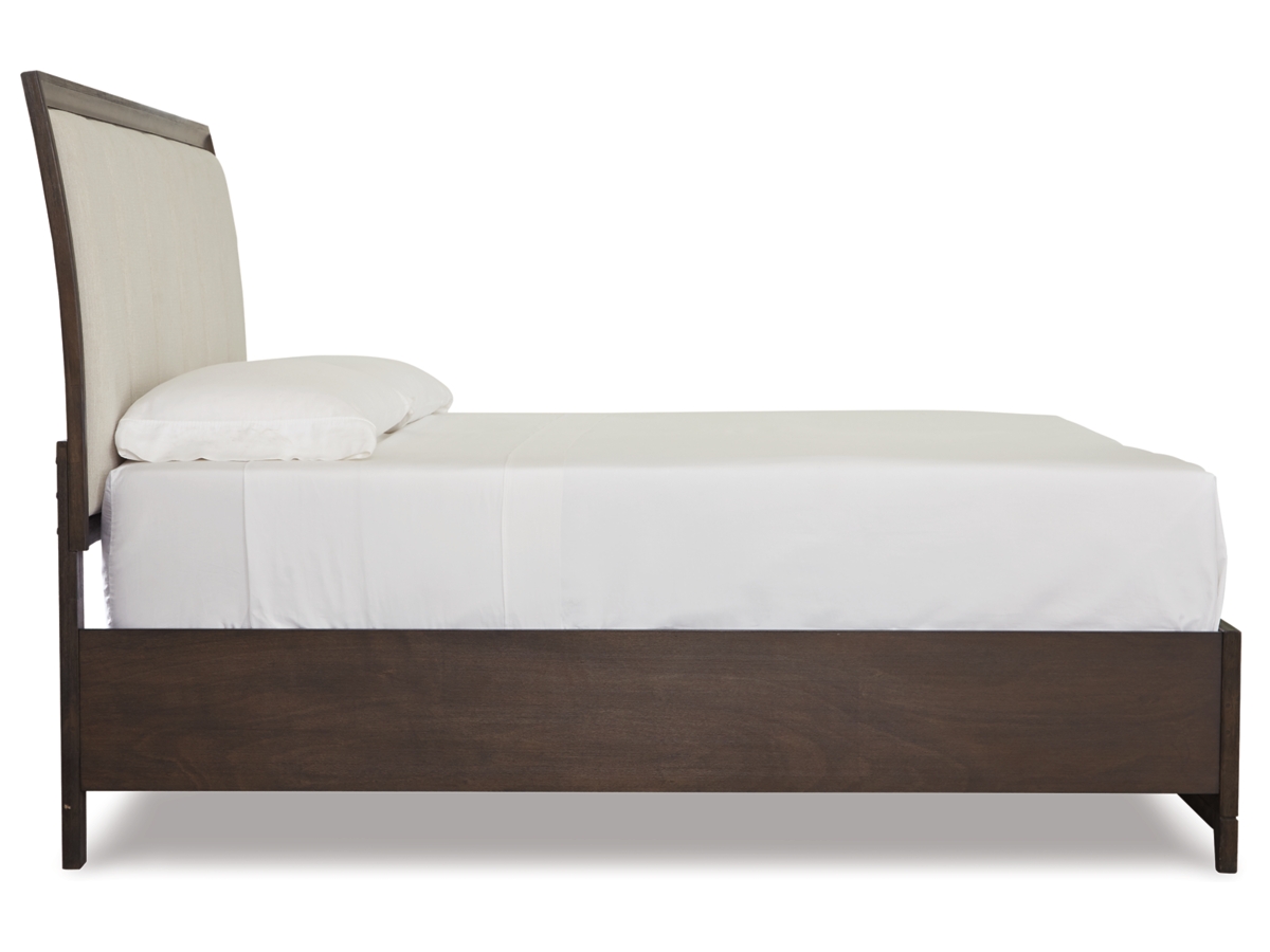 Brueban queen panel bed with 2 storage drawers store