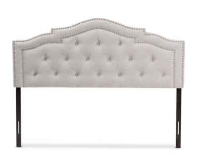 Edith Scalloped Upholstered Headboard | Ashley