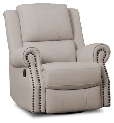 Delta Children Dexter Nursery Recliner Swivel Glider Chair Ashley
