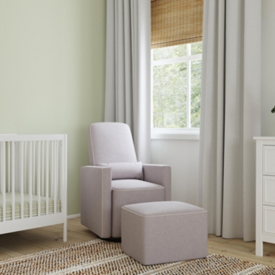 Click here for Davinci Olive Glider And Ottoman  Dove Gray prices