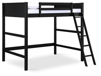 Click here for Kids Denver Full Size Wooden Loft Bed with Ladder... prices