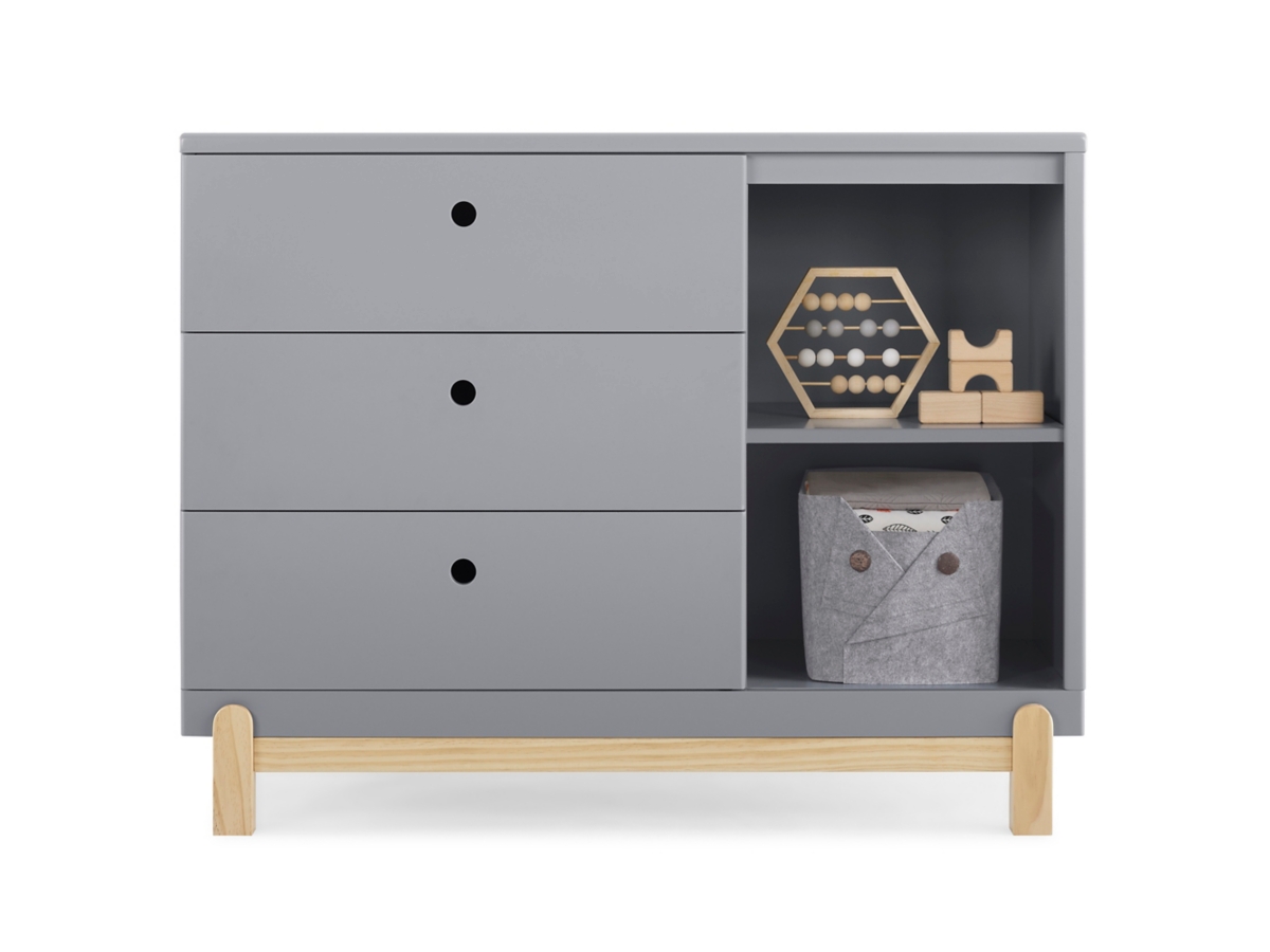 3 drawer dresser with cubbies store