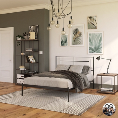 Click here for Atwater Living Coralie Full Metal Bed  Black prices