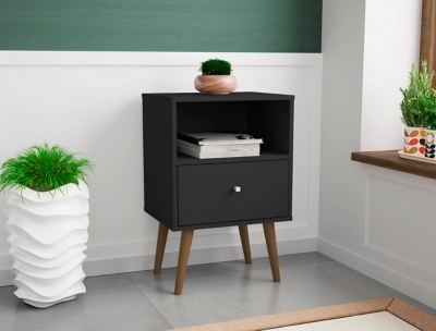 Click here for Liberty 1 Drawer Nightstand  Black prices