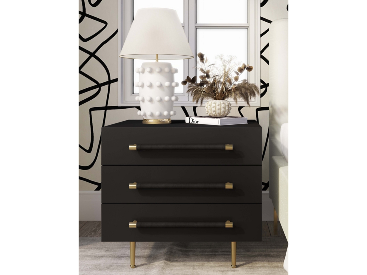 Black nightstand ashley furniture store