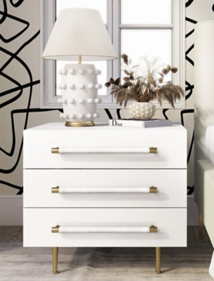 Click here for Trident White Nightstand prices