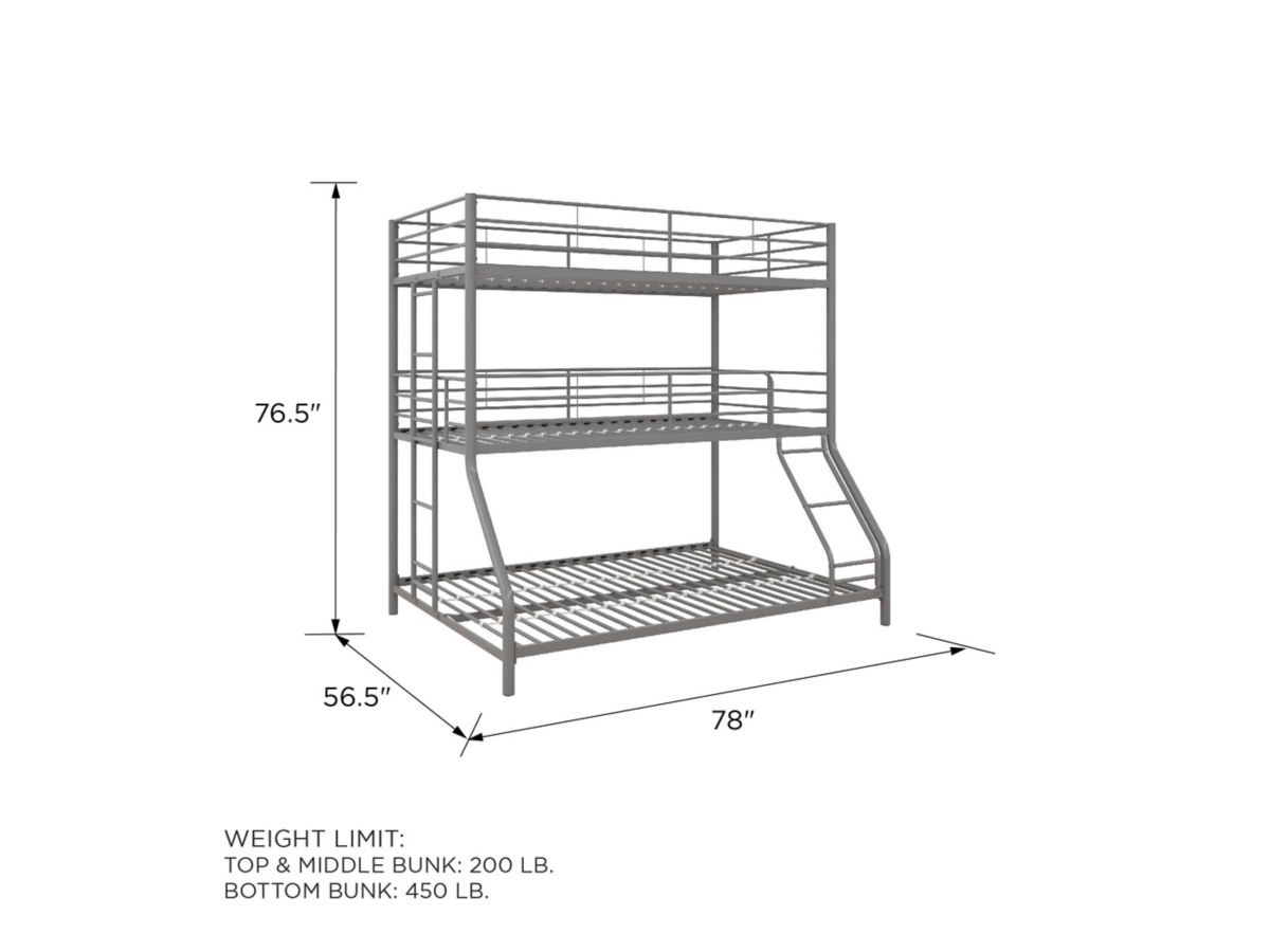 Triple bunk bed ashley furniture store