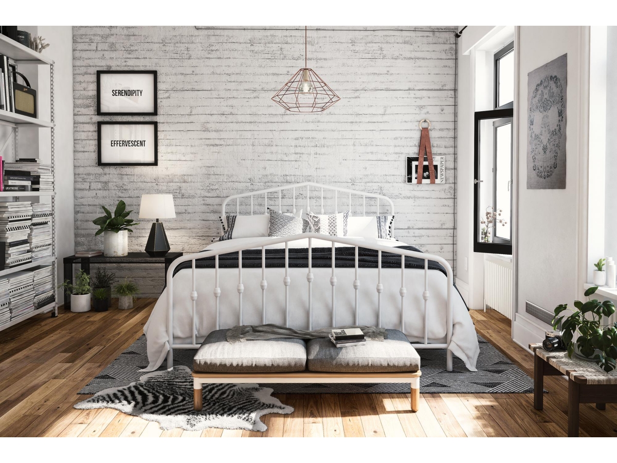 Dorel Home Products Bushwick Full Metal Bed