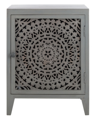 Thea 1 Door Carved Nightstand | Ashley