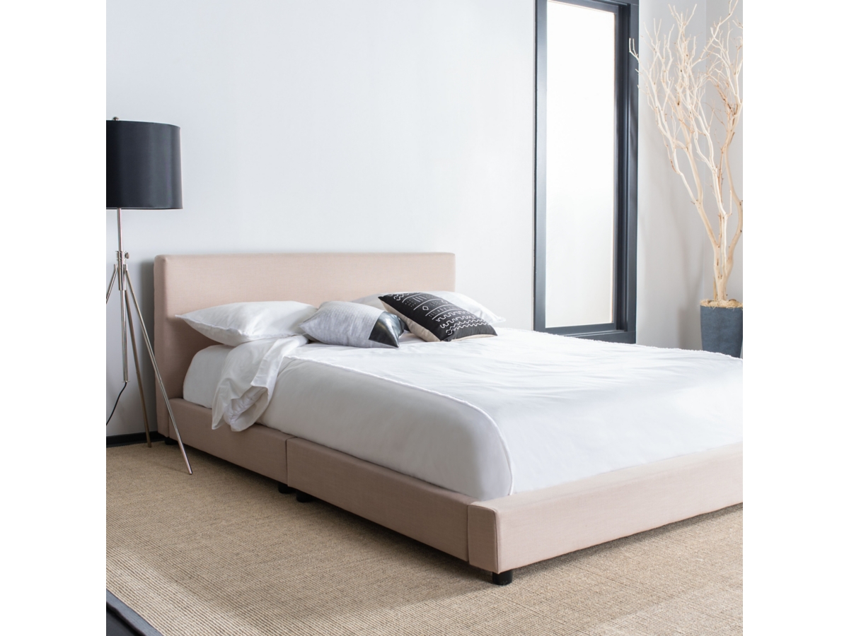 Safavieh upholstered bed store