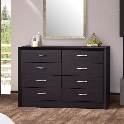 Click here for Newport 8 Drawer Dresser  Black prices
