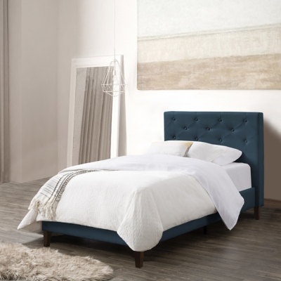 Click here for CorLiving Nova Ridge Twin Tufted Upholstered Bed... prices