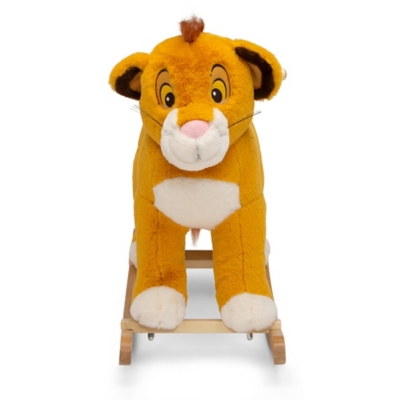 Delta Children The Lion King Simba Plush Rocking Horse | Ashley
