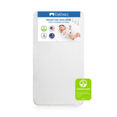 Davinci Deluxe Coil Dual-sided Crib and Toddler Mattress | Ashley