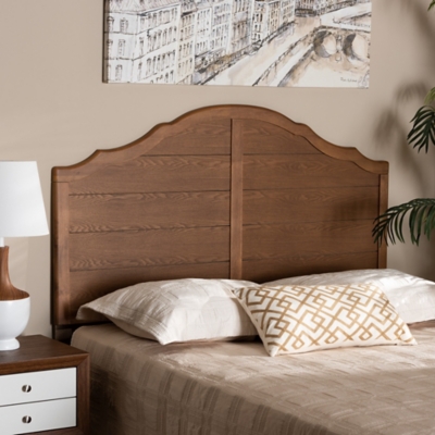 Click here for Baxton Studio Clive Queen Size Headboard  Ash Waln... prices