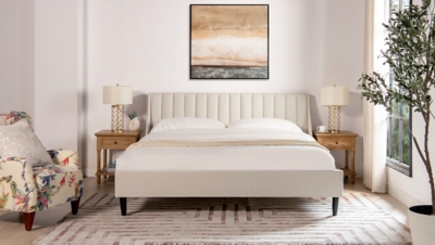 Click here for Jennifer Taylor Aspen Vertical Tufted Headboard Pl... prices