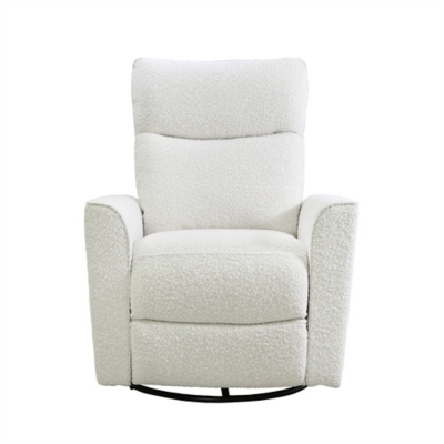 Click here for Soho Boucle Swivel Glider prices