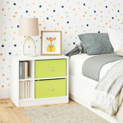 Click here for Ameriwood Home Mya Park Nightstand with 2 Fabric B... prices