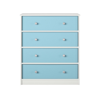 Ameriwood Home Mya Park Tall Dresser with 4 Fabric Bins | Ashley